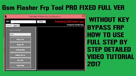 Gsm Flasher Adb Bypasser Frp Tool Nolfmarketplace