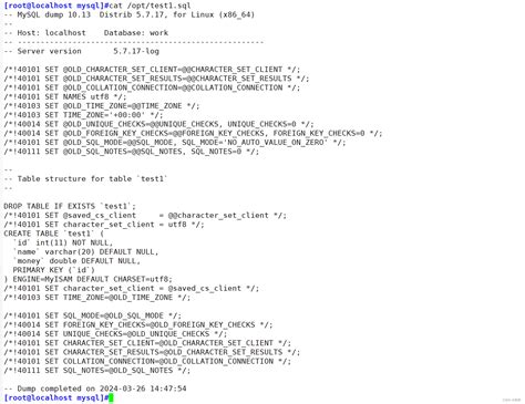 Mysql 备份与恢复mysql数据库备份 Csdn博客