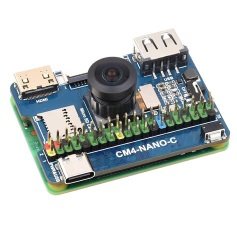 Waveshare Nano Base Board C For Raspberry Pi Compute Module