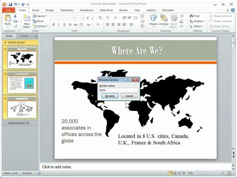 How To Organize Your Slides By Using The Sections Feature In Powerpoint