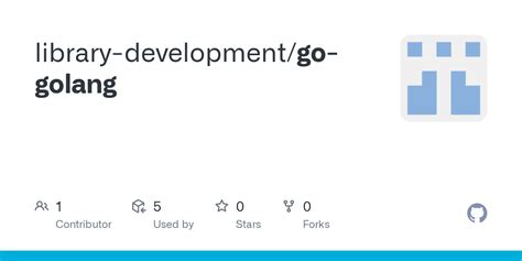 Github Library Developmentgo Golang