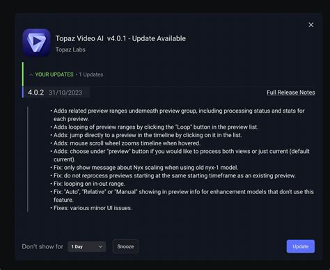 Update From The Program Not Working Bugs And Issues Topaz Community