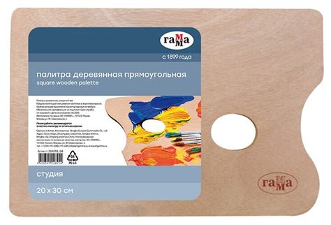 Палитры для масла и клея для живописи и декупажа — купить по низкой цене на Яндекс Маркете