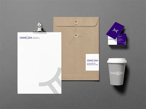 Gemini Java Identity System And Menu On Behance