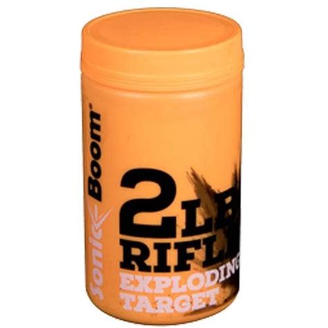 Sonic Boom Exploding Rifle Target 2lb Shadow Defense Gear
