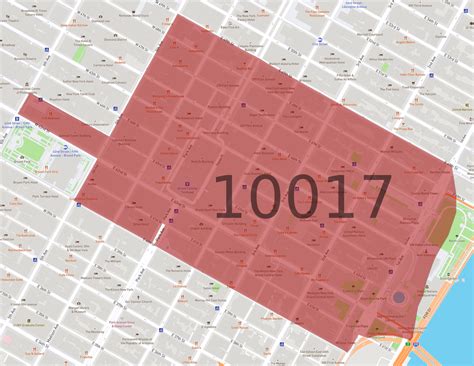 Zip Code 10017 Zip Code 10017