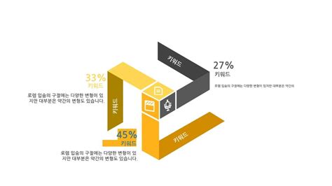 노란색과 검은색 그래픽 Ppt 템플릿 무료 다운로드 Slidesdocs