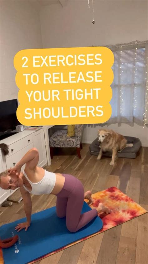Upper Body Flexibility [video] Tight Shoulders Exercise Mobility Exercises