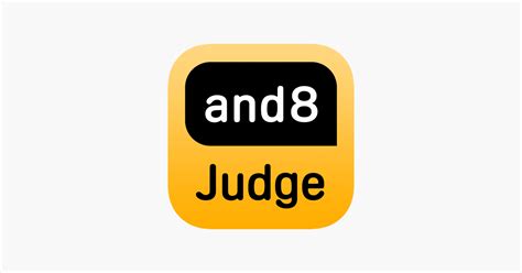 ‎and8 Judge Threefold On The App Store