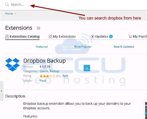 How To Configure Dropbox Backup With Plesk Plesk Tutorials Accuweb