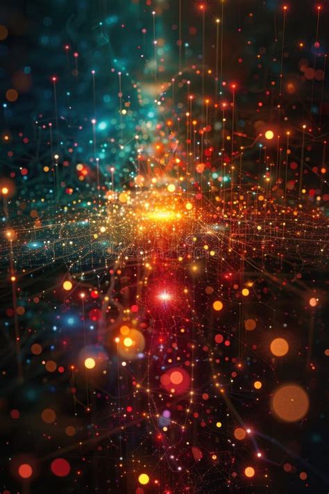 Abstract Background Of Global Internet Network Concept Of Wireless Network And Connectivity