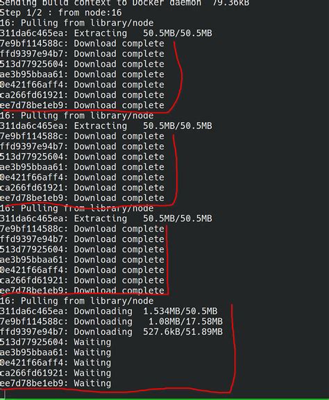 Docker Image Build Stuck It Seems There Is A Loop Build Image Builds