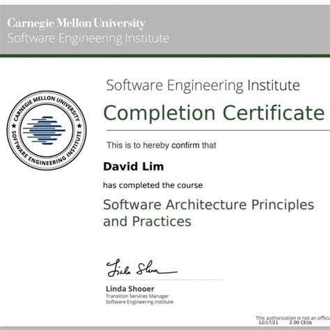 David Lim On Linkedin Softwarearchitecture Softwareengineering Carnegiemellon