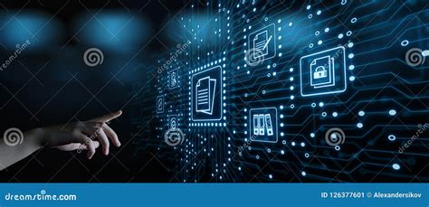 Document Management Data System Business Internet Technology Concept