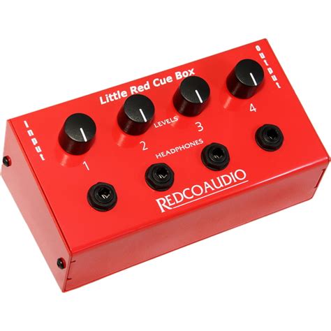 Redco Little Red Cue Box Alto Music