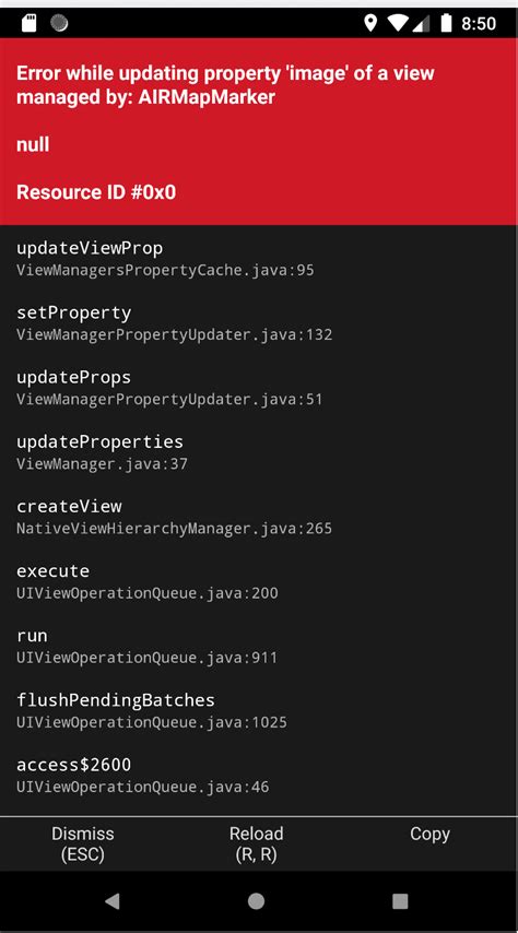 Error While Updating Property Image Of A View Managed By Airmapmarker · Issue 3638 · React