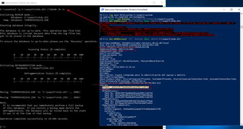 passwords cracking en windows de hashes ntlm ntds dit de active directory