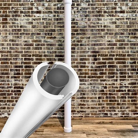 Ekena Millwork 5 X 94 Pvc Lally Column Cover With