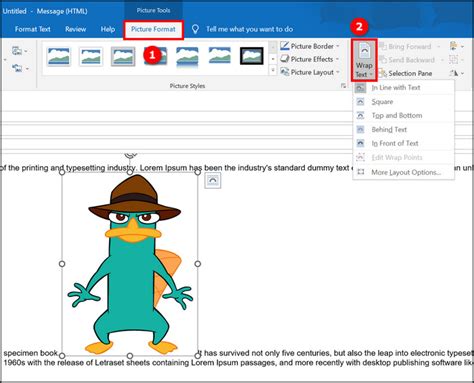 Wrap Text Around Image In Outlook Quick Guide 2024