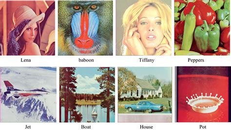 A Set Of Original Images Before Hiding Data In Them Download Scientific Diagram