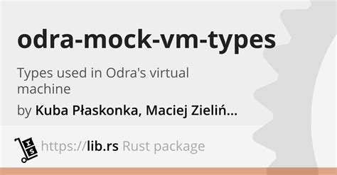 Odra Mock Vm Types Unregulated Finances In Rust Lib Rs