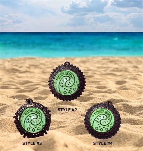 Heart Of Tafiti Necklace Moana Necklace Tropical Jewelry Ocean