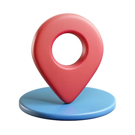 Impressive Peaceful Minimalist Location Pin Icon Clean Lines Flat Color Minimal Design With