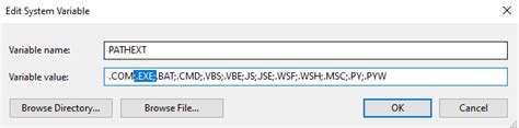 Windows Node Wont Run From Cmd Unless The Exe Extension Is Added Super User
