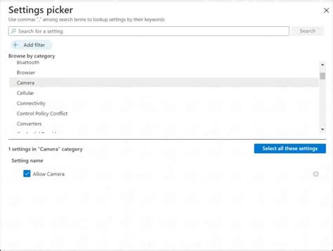 Create Intune Settings Catalog Policy Prajwal Desai