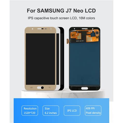 อะไหล่หน้าจอสัมผัส Lcd แบบเปลี่ยน สําหรับ Samsung Galaxy J7 Core J7 Nxt J7 Neo J701 Sm J701f