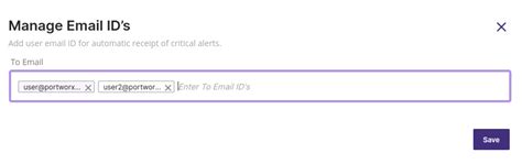 Configure Email Alerts Through SMTP Server Portworx Documentation