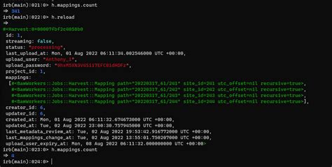 harvest at some point all default mappings are overwritten · issue