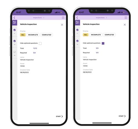 how to conduct an inspection with maximo on your mobile device using