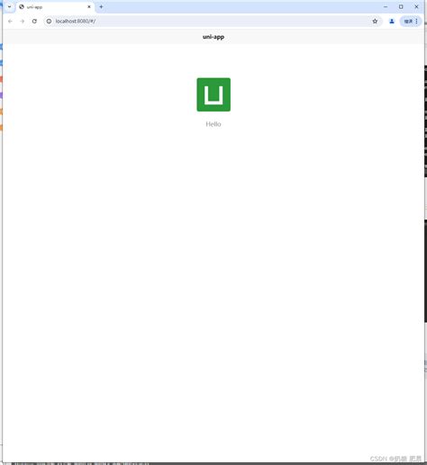 巨详细 使用HBuilder X启动uniapp项目教程 hbuilderx运行uniapp CSDN博客