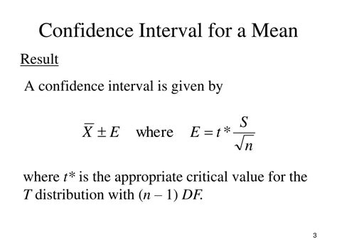 Ppt Confidence Interval For A Mean Powerpoint Presentation Free Download Id 2477314