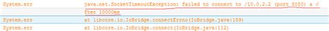 Sockettimeoutexception Failed To Connect To 10022 Port