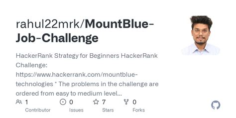 Mountblue Job Challenge Lisasworkbook Java At Main · Rahul22mrk Mountblue Job Challenge · Github