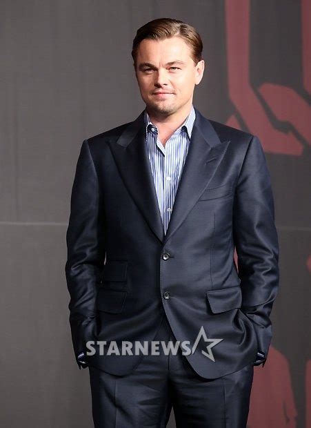 레오나르도 디카프리오 안녕하세요 한국 첫 소감