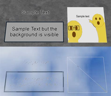 regarding performance textlabel vs decal building support