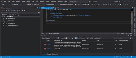 intellisense doesn t offer some extension methods in a netcoreapp2 0 netstandard2 0 project