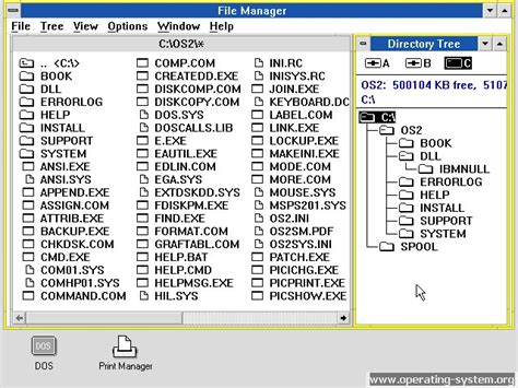Operating System Screenshot Ibm Os2 13 05