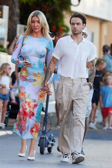 Liam Paynes Girlfriend Kate Cassidy In Striking Dress In Saint Tropez Metro News