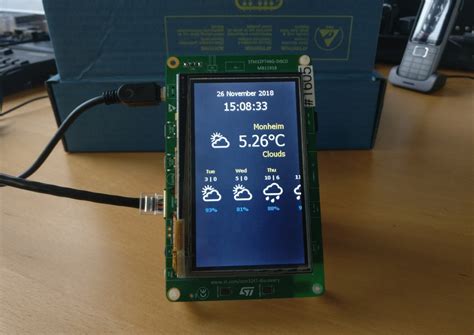 Stm32f746g Stm32f746g Disco Отладочная плата на базе Mcu