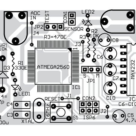 Shows The Interfacing Sensor With ADC Of AVR Microcontroller At The Download Scientific