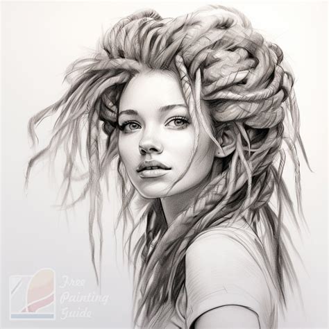 How To Draw Dreads Techniques Tools And Materials
