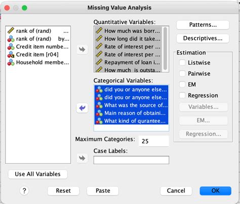 Spss Tutorial 6 How To Code Define Analyse And Deal With Missing Values In Spss