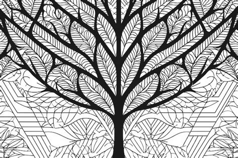 Premium AI Image A Tree With The Words Tree On It