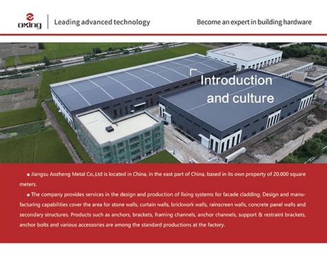 Knocking Type Cladding System Undercut Anchor Manufacturers And