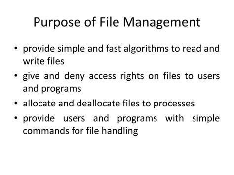 PPT Topic File Management PowerPoint Presentation Free Download ID 5085256