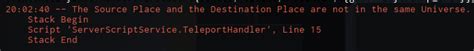 Teleportpartyasync Doesnt Work When Teleporting To Other Game